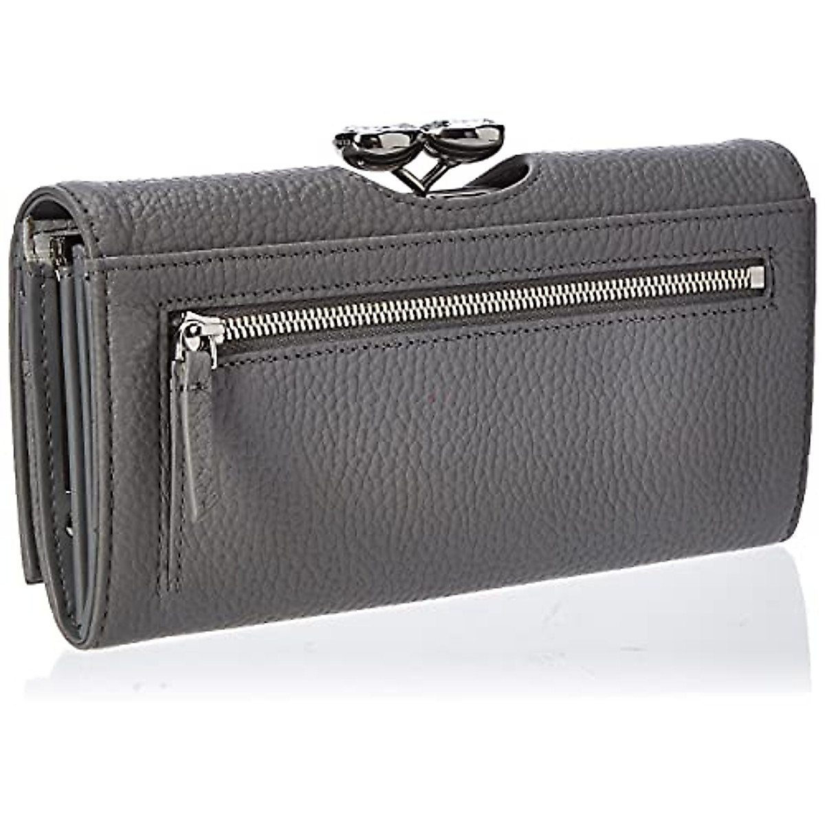 Ted Baker Women's 0 Travel Accessory-Bi-Fold Wallet, Grey, us:one Size