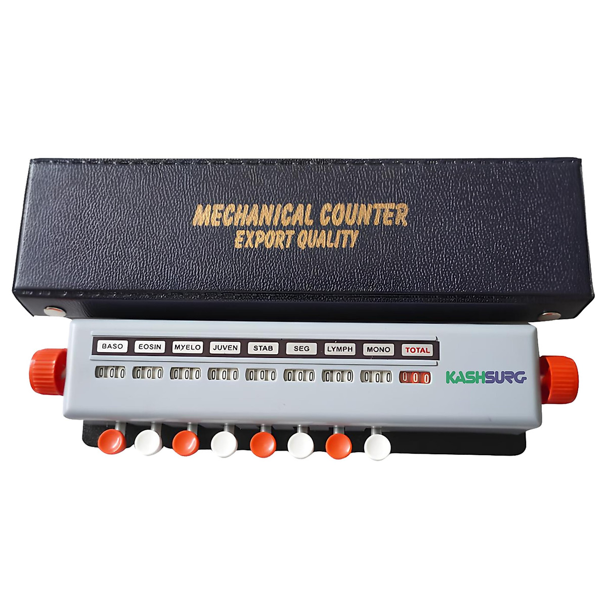 Blood Cell Counter 8 Key with Protective Case