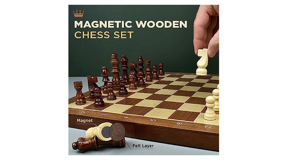 Magnetic Chess Set 2 in 1 – Perfect for All Ages