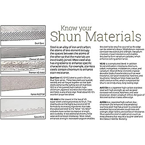 Shun Cutlery 6-Slot Slimline Knife Block, Made from Tough, Sustainable Bamboo, Authentic, Japanese Universal Knife Block, Knife Holder for Kitchen Counter