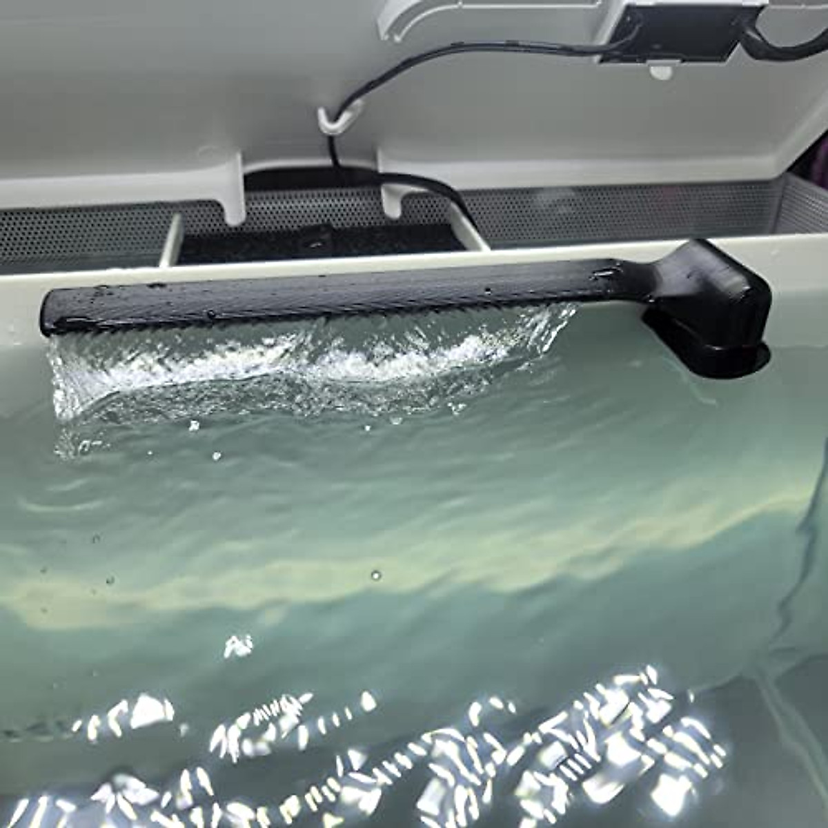 Smooth Flow Bar Nozzle for Fluval Flex Series 15G 57L & 9G 34L (Fluval Flex 15G 57L, Black)