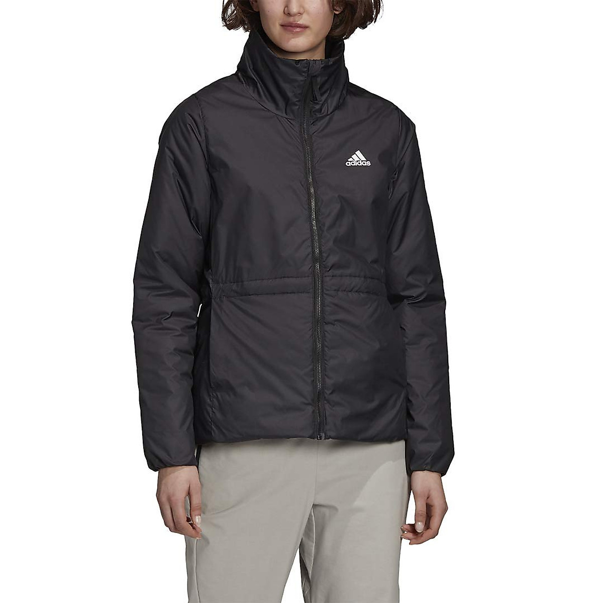 adidas Outdoor womens Basic Insulated Jacket Black Small