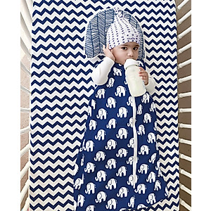 Pack n Play Sheets – Pack and Play Sheets 4 Pack – 100% Super Soft Jersey Knit Cotton Playard Mattress Sheets – Portable Playpen Sheet – Fitted Play Yard Mini Crib Sheets for Boy & Girl (24 x 38 x 5)