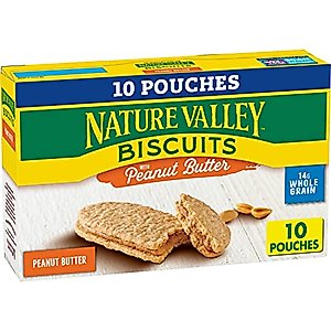 Nature Valley Biscuit Sandwiches, Peanut Butter, 10 ct, 13.5 OZ