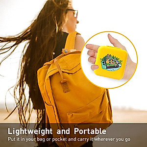 UFOPETIE Card Case for Nintendo Switch Game Card,Compatible with Nintendo Switch Case Animal Crossing Theme,Game Case for Animal Crossing Cards,for Switch Accessories Thumb Grip 2PCS