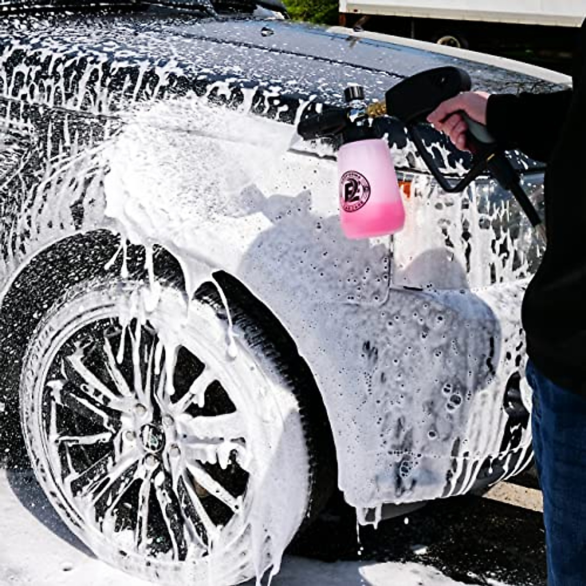 ExoForma Super Foam Soap - High Suds Car Wash, pH Neutral Formulation works great With Foam Cannons, Leaves Behind A Streak Free, No Spot Finish