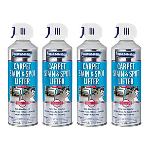 Blue Magic Carpet Stain & Spot Lifter - 22 oz. Aerosol Can (Pack of 4)
