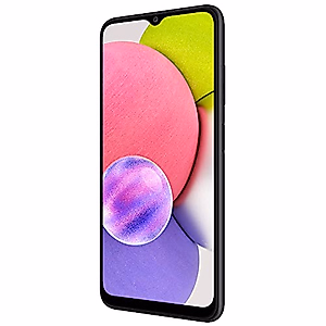 SAMSUNG Galaxy A03S (64GB, 4GB) 6.5" HD+, 5000mAh Battery Dual SIM GSM Unlocked 4G LTE (T-Mobile, AT&T, Metro, Global) International Model A037M/DS (w/Fast Car Charger, Black)