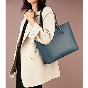 FSD. WG Leather Purses and Handbags for Women Tote Shoulder Bag Satchel Handbag with Top Handles