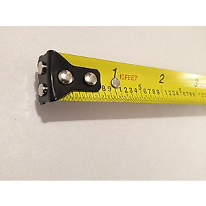 Aldrich Engineer Tape Measure, Decimal inch, Steel, 120 in, (10 ft but no feet on Tape), Numbered Tenths of an inch Between The inches, can Measure to Hundredth of an inch