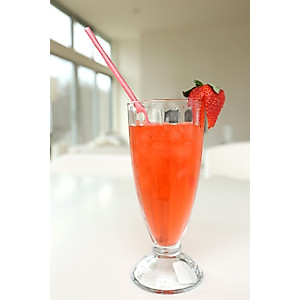 Rainbow Reusable 8 Inch Straws