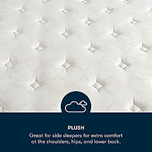 Serta - 11" Clarks Hill Plush Cal King Mattress, Comfortable, Cooling, Supportive, CertiPur-US Certified