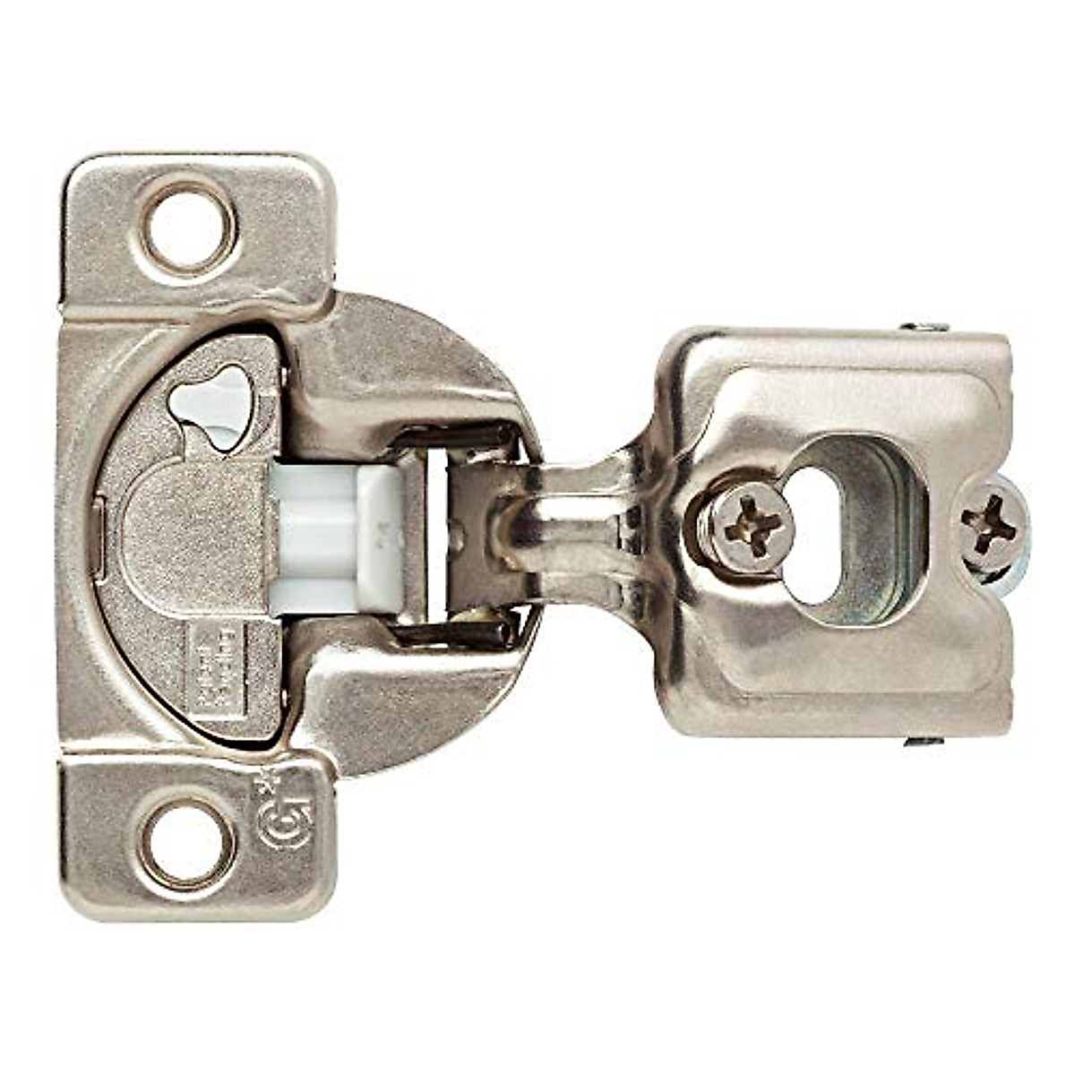 Everbilt 35 mm 110-Degree 3/4 in. Overlay Soft Close Cabinet Hinge (1-Pair)