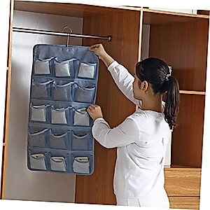 Cabilock Storage Bag Organizer Pocketbooks Hanging Garment Bag Bra Hanging Pockets Wall Hanging Storage Pouches Hanging Underwear Organizer Underwear Storage Bag Wardrobe Underwear Bag Bra