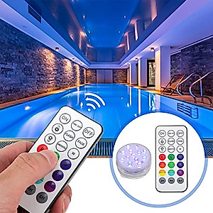 HANABASS 1 Set Suction Vase with Cup Remote Base Lamp White Fish Garden Pool Driving Underwater Ornament Tank Remoter Submersible Aquarium Light Pond Bathtub Lights Fountain for