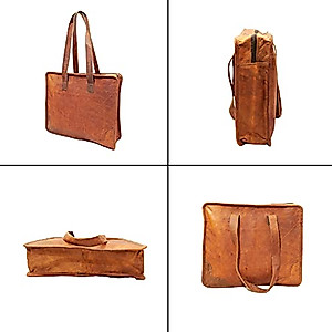 Leather Hand bag and Vintage leather Purse for Women | Leather Handbag | Top Handle Bag |Leather shoulder bag | Tote Bag | leather tote bag for women with zipper