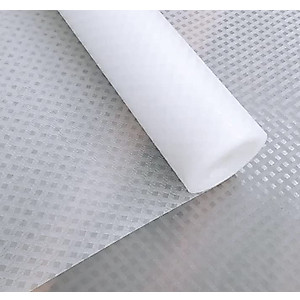 ElastPro EVA Useful and Multipurpose Anti Slip Mat/Sheet for Fridge, Bathroom, Kitchen, Drawer, Shelf Liner (Metallic Grey, 11.8 Inch X 59.05 Inch)