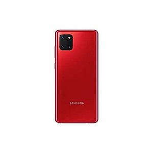 Samsung Galaxy Note 10 Lite N770F 128GB Dual-SIM GSM Unlocked Phone (International Variant/US Compatible LTE) - Aura Red (Renewed)