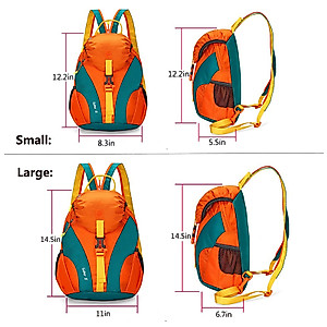 Elsegeod Travel Backpack for Women,Lightweight Carry On Backpack,Hiking Waterproof Backpack Outdoor Sports Bag,Casual Daypack