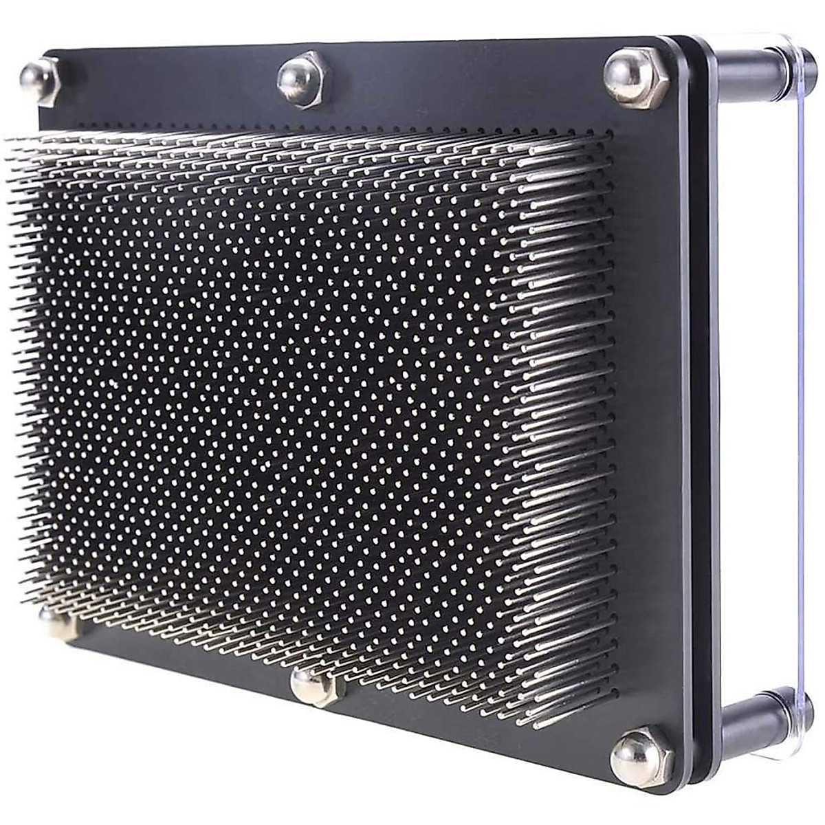 AIXICWXI 3D Metal Pin Art Toy 3D Art Sculpture Metal Pin Hand Face Model Office Decoration Desk Toy Challenge Senses Sculpture Pins Craft Toys for Kids and Adult