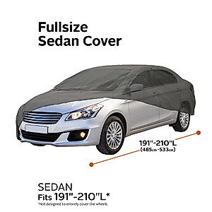 Classic Accessories Over Drive PolyPRO 3 Full-Size Sedan Cover, 191"-210"L