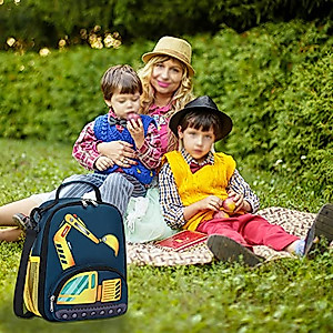 Backpack for Kids Boys Girls Preschool Kindergarten Bookbag Set with Lunch Box Toddler School Bag