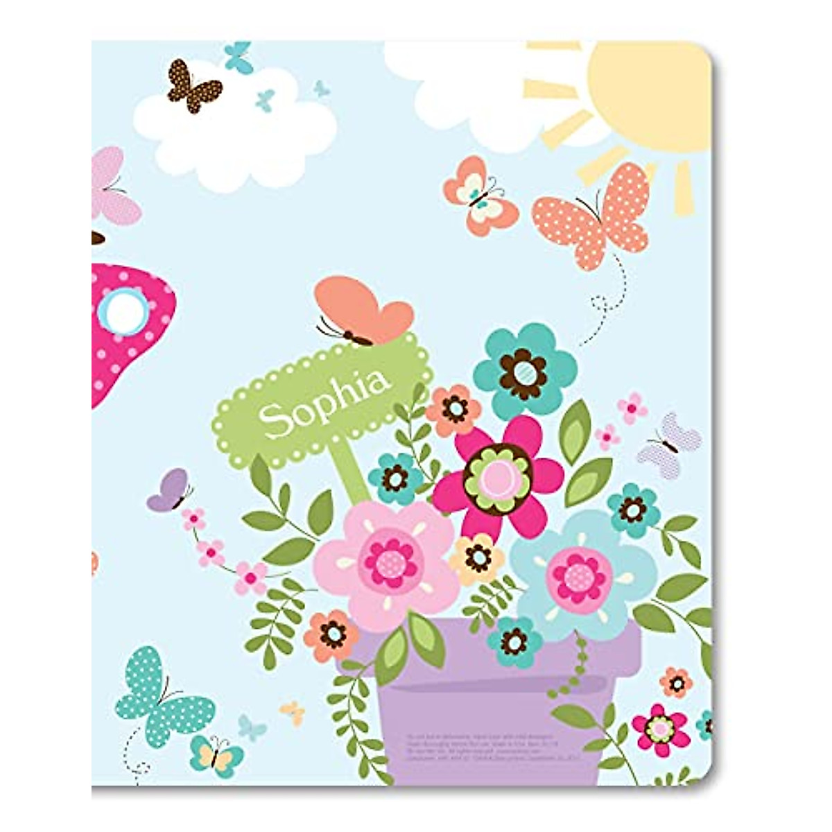 Personalized Placemat for Kids, Butterflies - I See Me!