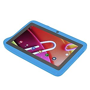WEYI 7 Inch Tablet, 4GB RAM 128GB ROM HD IPS Screen Octa Core CPU 6000mAh Blue Reading Tablet for Game (Blue)