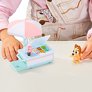 Bluey Ice Cream Cart - Vehicle and 2.5-3" Bingo Figure Pack