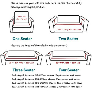 High Stretch Sofa Covers L Shape Sofa Slipcovers Sectional Modern Style Sofa Cover Stylish Solid Color Furniture Protector with Elastic Bottom Non Skid Foam for Living Room -blue-2-4 Seater+4 Seater