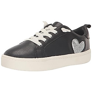 Carter's Perrie Sneaker, Black, 2 US Unisex Big Kid