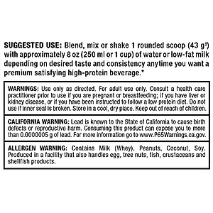 ALLMAX Nutrition - Classic Allwhey Protein Powder, 100% Whey Protein Source, 30 Grams of Protein, Gluten Free, 0 Grams of Trans Fat, Chocolate Peanut Butter 5 Pound
