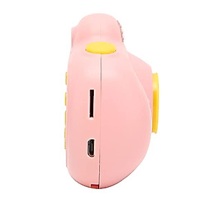 Selfie Camera, Portable ABS Kids Toy Camera 2.4 Inch 1920x1080 with Storage Card for Toy