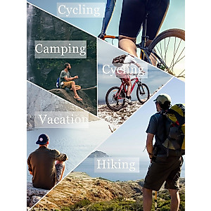 TACVASEN Hiking Shorts Men Quick Dry Water Resistant Summer Shorts for Cargo Fishing Work with 5 Zipper Pockets Khaki 38