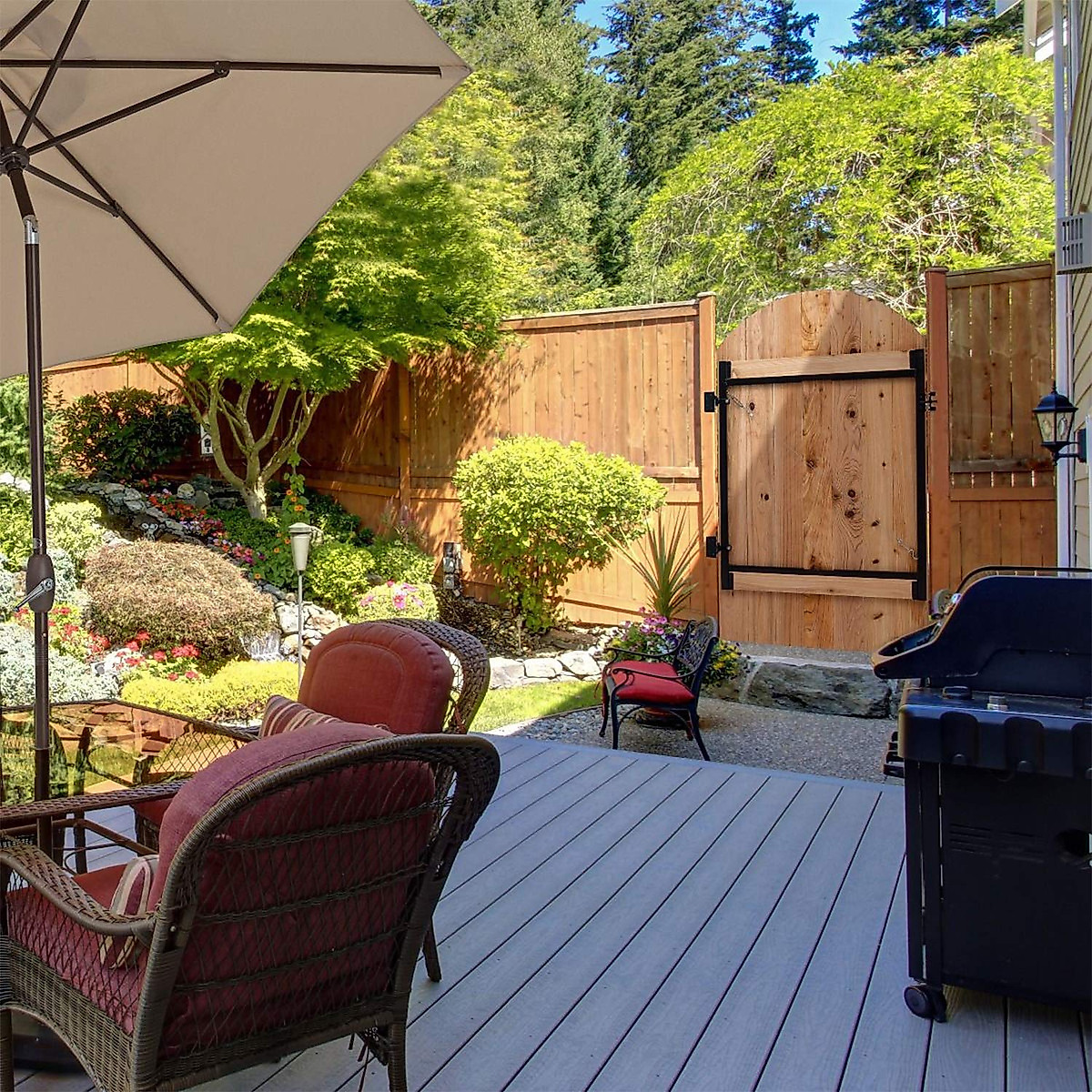 Adjust-A-Gate Steel Frame Gate Building Kit, 36"-60 Inch Wide Opening (2 Pack)