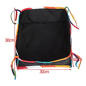 GLOGLOW (Pack of 2) Baby Stroller Pram Waterproof Bottom Basket Infant Pushchair Buggy Shopping Storage Case Organizer Bag Mesh Netting Accessories Organizer