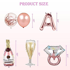 Western Last Rodeo Bachelorette Party Decorations, Cowgirl Last Rodeo Balloons Banner, Rose Gold Fringe Curtains Ring Balloons for Bride to Be/Final Rodeo/Bridal Shower Party Decorations Supplies-Wild West