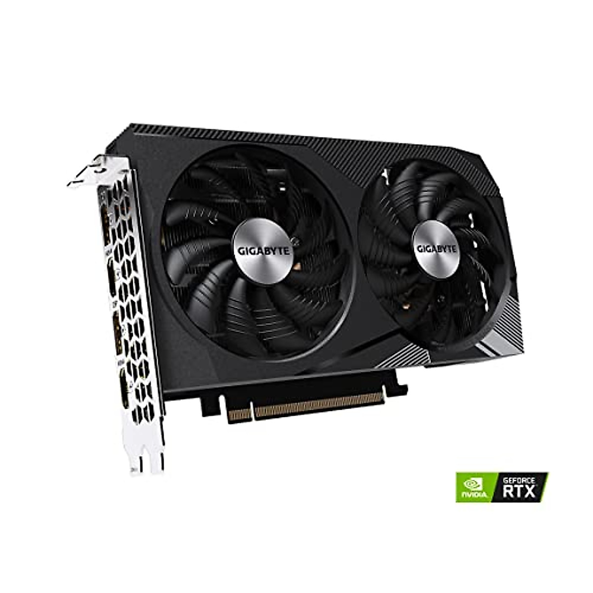 Gigabyte GeForce RTX 3060 WINDFORCE OC 12G Graphics Card, 2X WINDFORCE Fans, 12GB 192-bit GDDR6, GV-N3060WF2OC-12GD Video Card