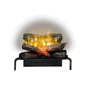 Dimplex Revillusion Electric Fireplace Log Insert - 20 Inch Faux Wooden Logs, Plug in Electric Heater; Remote Control Included - Supplemental Zone Heat | Model #RLG20