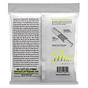 Regular Slinky Cobalt Flatwound Electric Bass Strings 50-105 Gauge