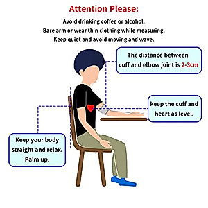 Compatible with Omron BP Extra Large Generic Replacement Cuff, 9"-19" Inches (22-48CM) Sized for Upper Big Arm HEDIGON