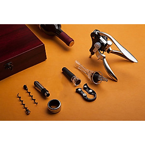 VASFFG Wine Opener Set, Manual Wine Corkscrew, Wine Opener Set Accessories.Rabbit Wine Opener Set Gift Box.