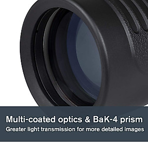 Celestron – Outland X 10x50 Monocular – Outdoor and Birding Monocular – Fully Multi-Coated Optics and BaK-4 Prisms – Bonus Smartphone Adapter and Bluetooth Remote Included