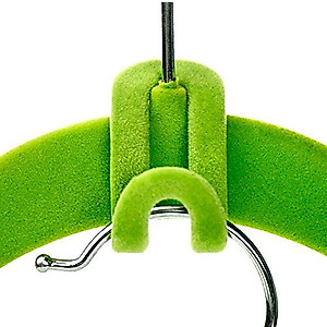 20Pcs Mini Cascading Hooks Clothes Hanger Rack Connector for Plastic Metal Wood Flocked Hangers (Gray)