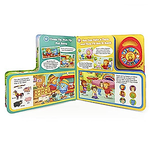 Daniel Tiger It's A Beautiful Day to Play - Children's Deluxe Music Player Board Book: Includes Detachable Toy Portable Musical Sound Machine
