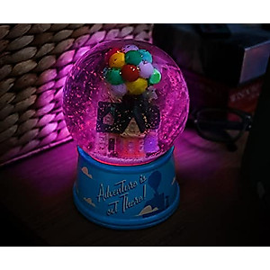 Disney and Pixar UP House Light-Up Snow Globe | 6 Inches Tall