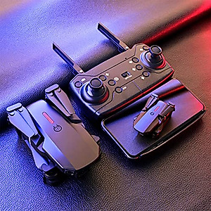Drone with Dual 1080P Camera, HD Foldable Drone for Adult Kids Remote Control Quadcopter Toys,Smart Obstacle Avoidance UAV, WiFi FPV, Altitude Hold, One Key Start with Storage Box