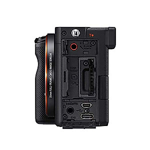 Sony Alpha 7C Full-Frame Compact Mirrorless Camera Kit - Black (ILCE7CL/B) (Renewed)