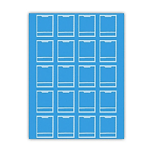 ZugGear DUROCK Switch Film for Cherry MX Compatible Mechanical Keyboard Switches, 0.15mm HTV+PC Soft Double Layer Keyboard Switch Film (120pcs)