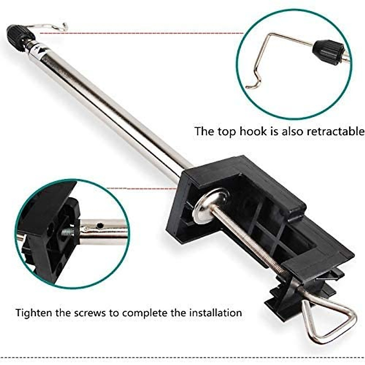 Flex Shaft Motor Hanger for Rotary Tool, Retractable Electric Mill Stand Clamp Grinder Accessories flex shaft stand rotary grinder hanger, flex shaft motor hanger grinder flexible